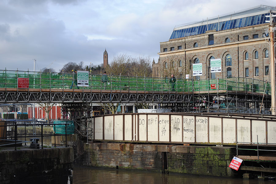 Prince Street Bridge - Ashton Scaffolding