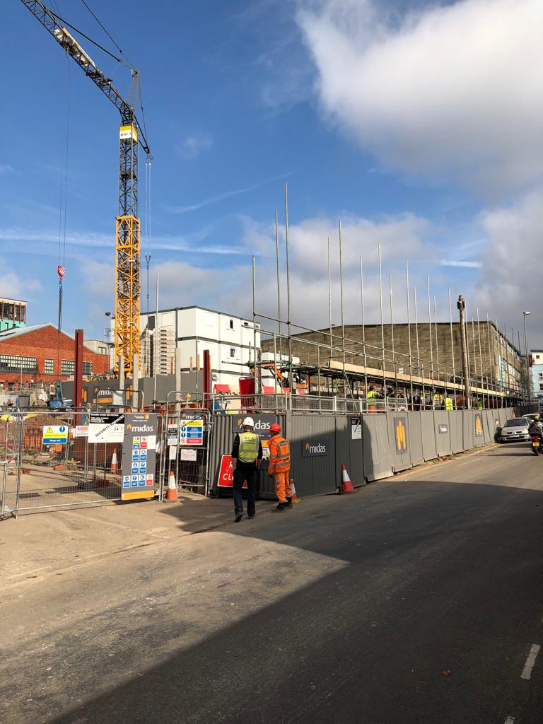 Unity Street, Bristol, Midas Construction - Ashton Scaffolding
